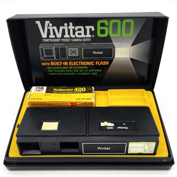 Vivitar | Cameras, Photo & Video | Vtg Vivitar 60 Point Shoot Pocket ...